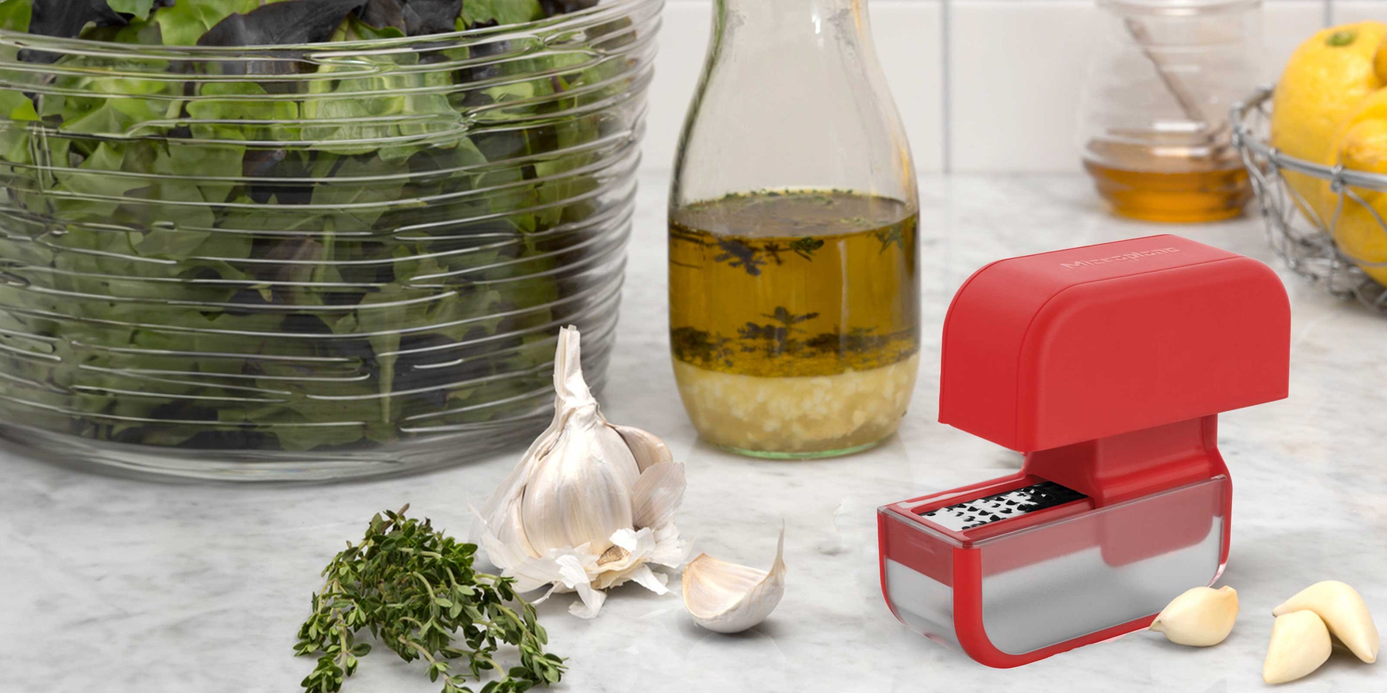 Garlic Mincer Tool - Red