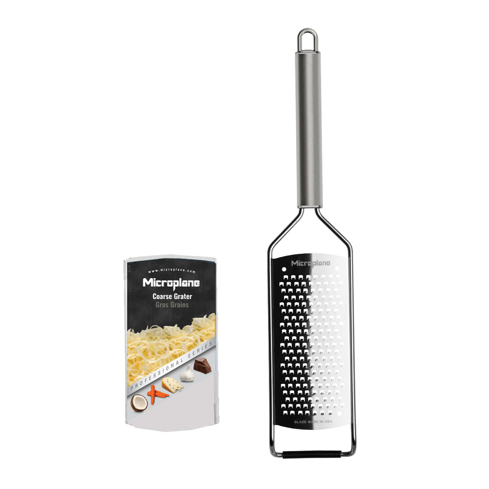 Microplane Professional 2.0 Coarse Grater – Sharp & Durable Stainless ...