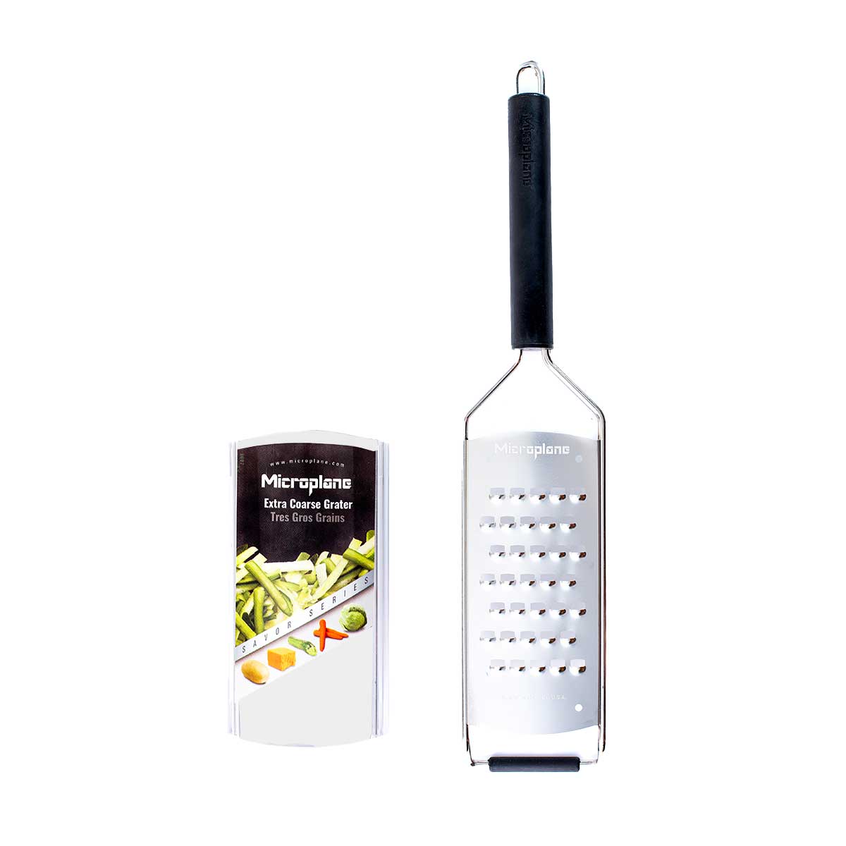 Microplane Savor Series Extra Coarse Hand Grater